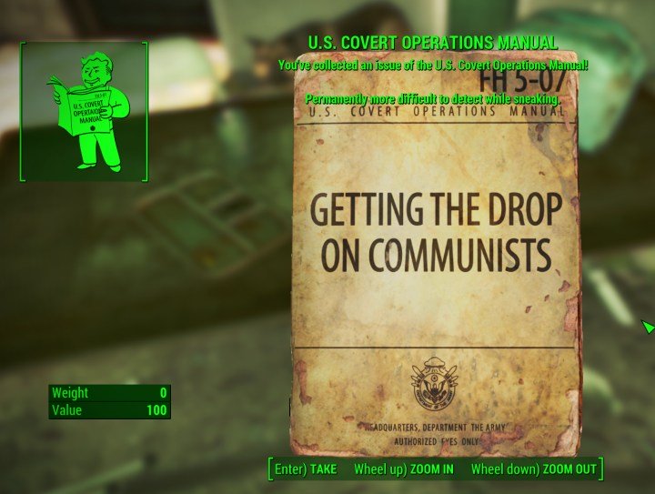 Fallout 4: Sneak Perk Guide Fallout 4: Sneak Perk Guide